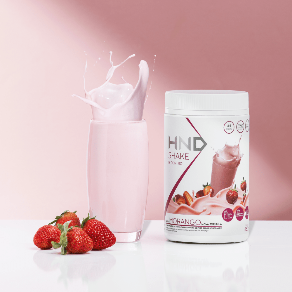 Shake H-Control Sabor Morango HND 450g - Novo Escritório Virtual HInode