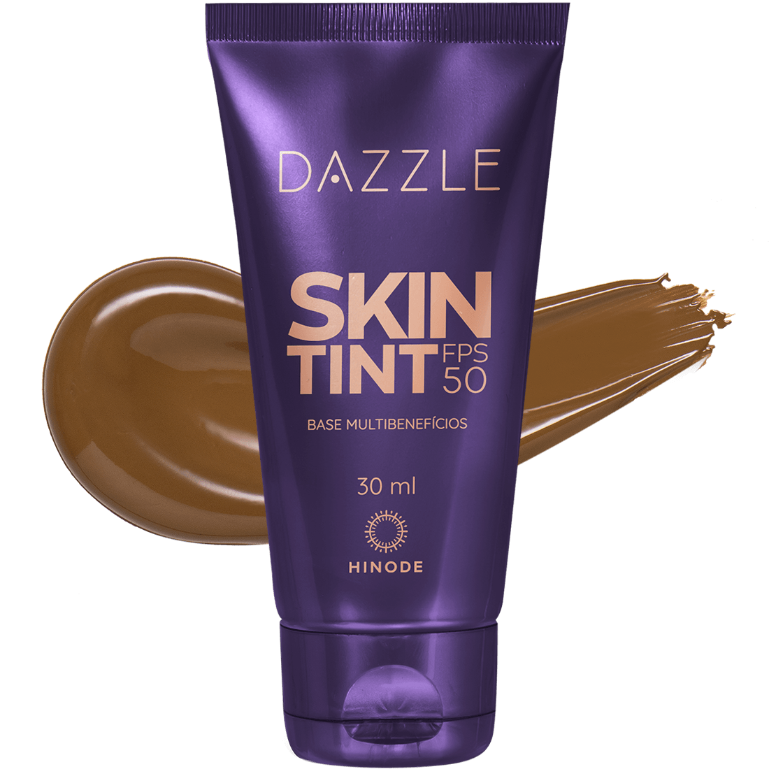 Base Skin Tint Multibenefícios FPS 50 Dazzle 30ml Cocoa - Novo ...