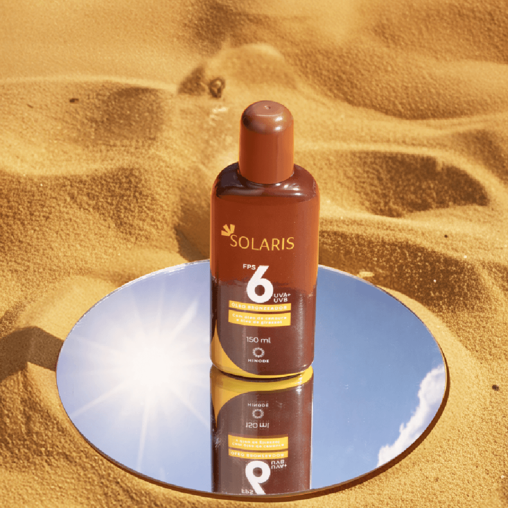 Óleo Bronzeador FPS 6 Solaris 150ml